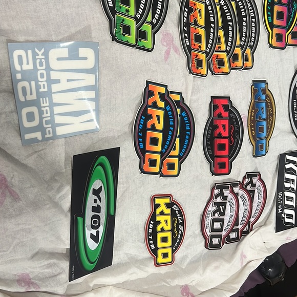 kroq | Other | Sticker Kroq Lot New Unused | Poshmark